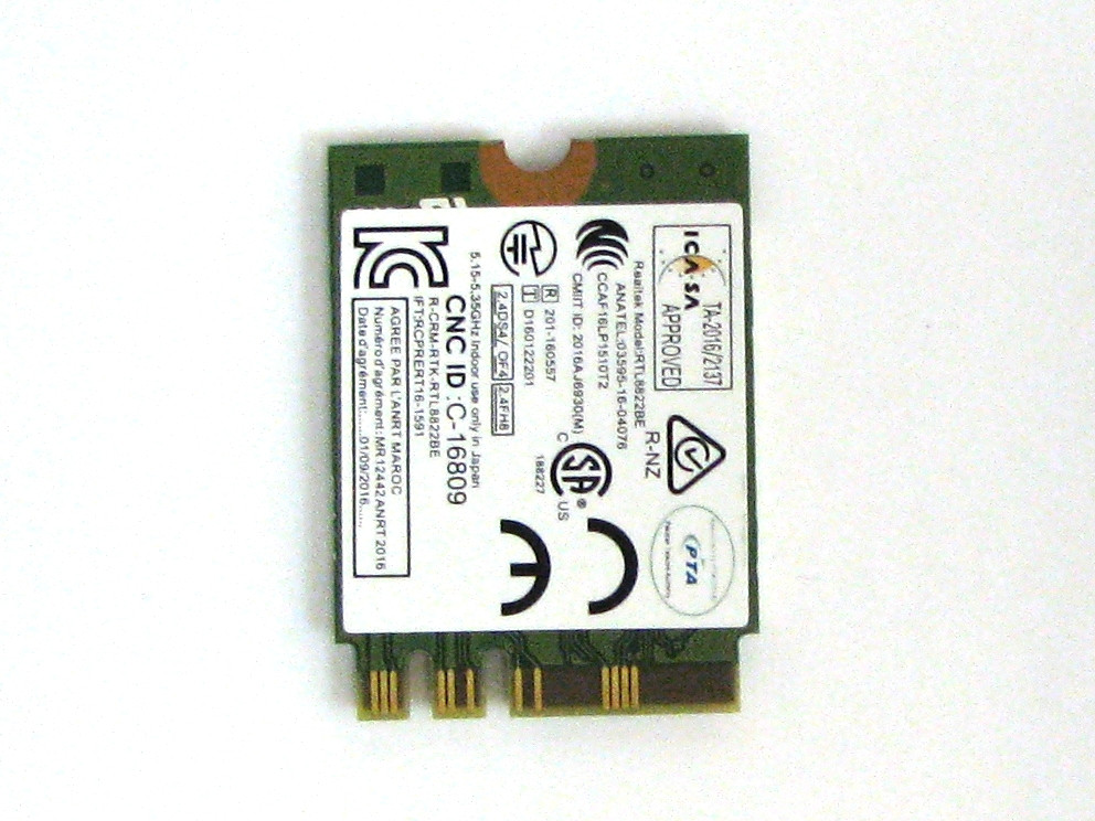 Адаптер Wi-Fi Lenovo Thinkpad Series RTL8822BE 01AX711 01AX712 01AX738 ...