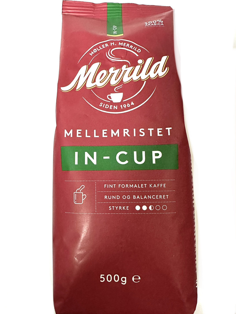 Кофе молотый Merrild In-Cup 500 г Италия (ID#1879761505), цена: 350 ...