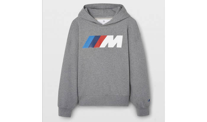 Худи BMW M Logo Reverse, серое, унисекс (ID#1983391840), цена: 6368 ...