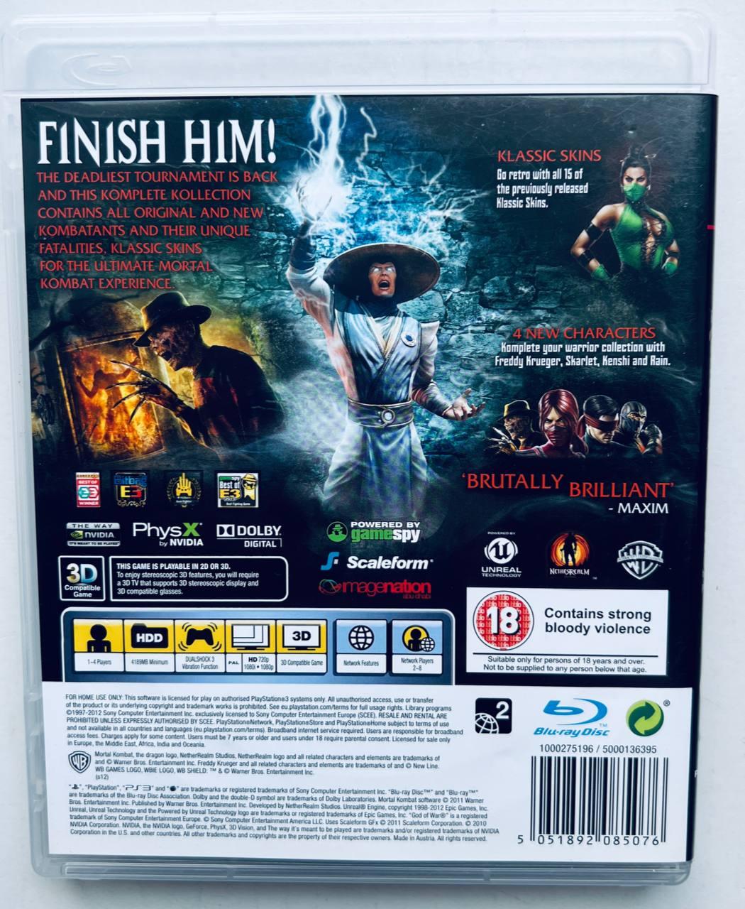 Купити Mortal Kombat Komplete Edition Б В англійська версія диск