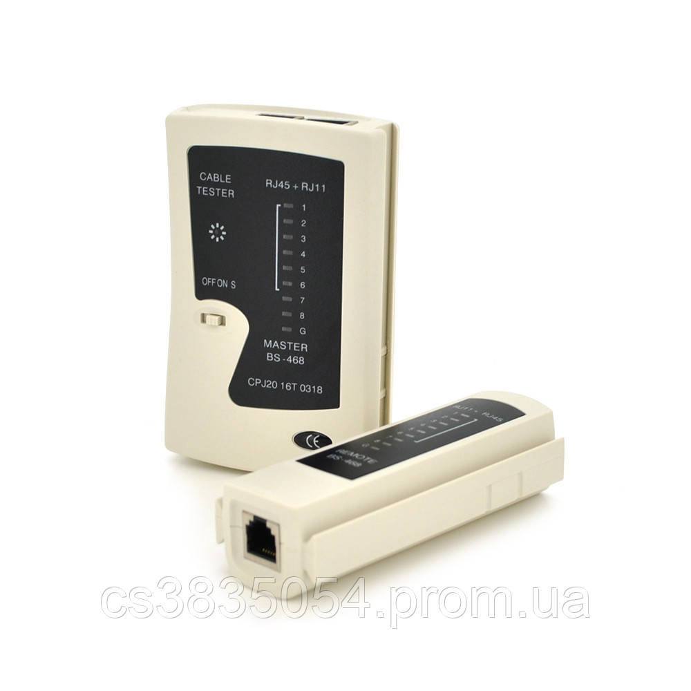Кабельний тестер Merlion TL-468, RJ-45+RJ11 (ID#1983422954), цена: 140 ₴, купить на Prom.ua
