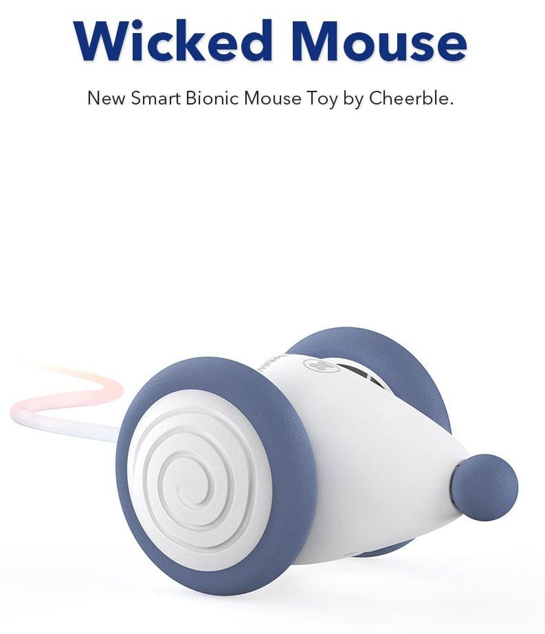 Купить Cheerble Wicked Mouse Prussian Blue интерактивная синяя мышка ...