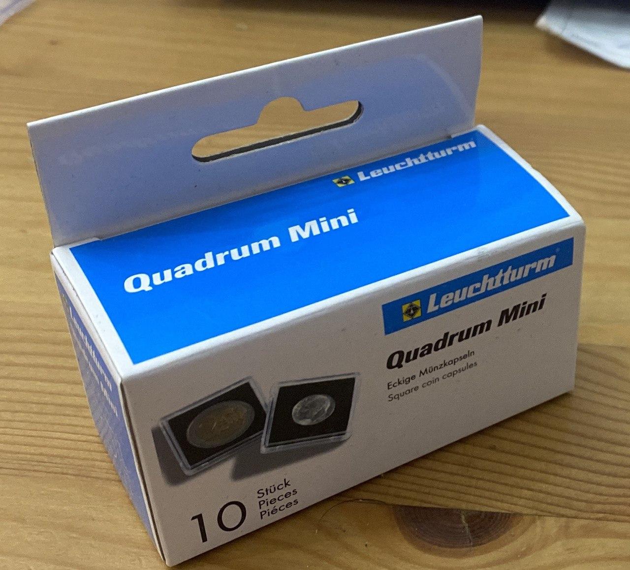 Купить Капсулы Leuchtturm QUADRUM mini - диаметром 19 мм, цена 42.51 ...