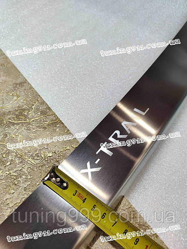 Накладка на задний бампер Ниссан Т32 Икс Х Трейл 2017-2021год Nissan X ...