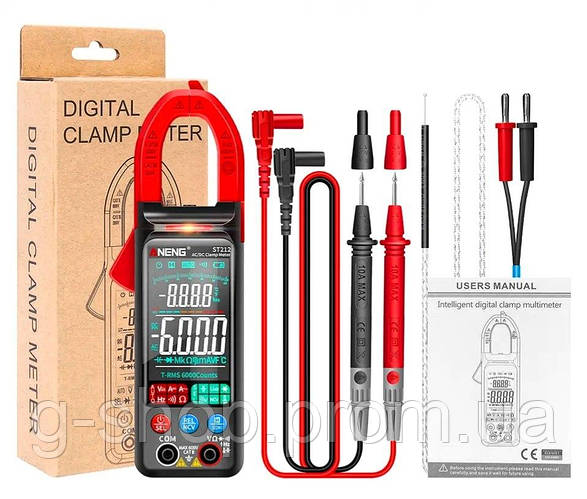 ANENG ST212, токовые клещи, AC/DC 400A, напряжение AC/DC 600В ...