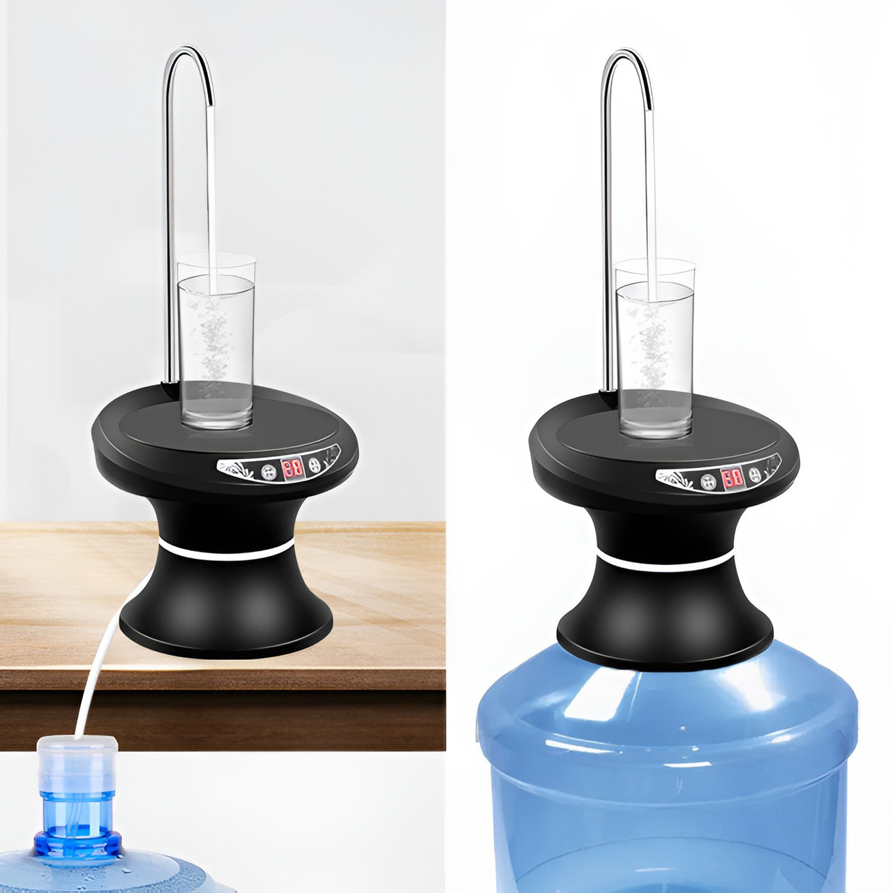 Електрична помпа для води на бутиль автоматична електропомпа на бутель Id 1983668730 ціна