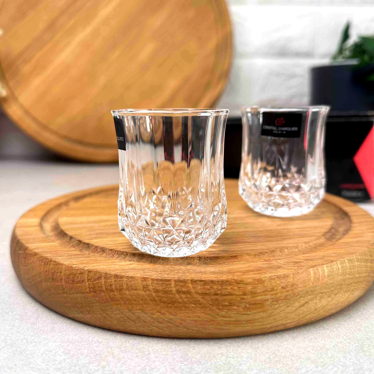 Набір стопок із кришталевого скла Eclat Longchamp 45 мл 6 шт (L9756) за ...