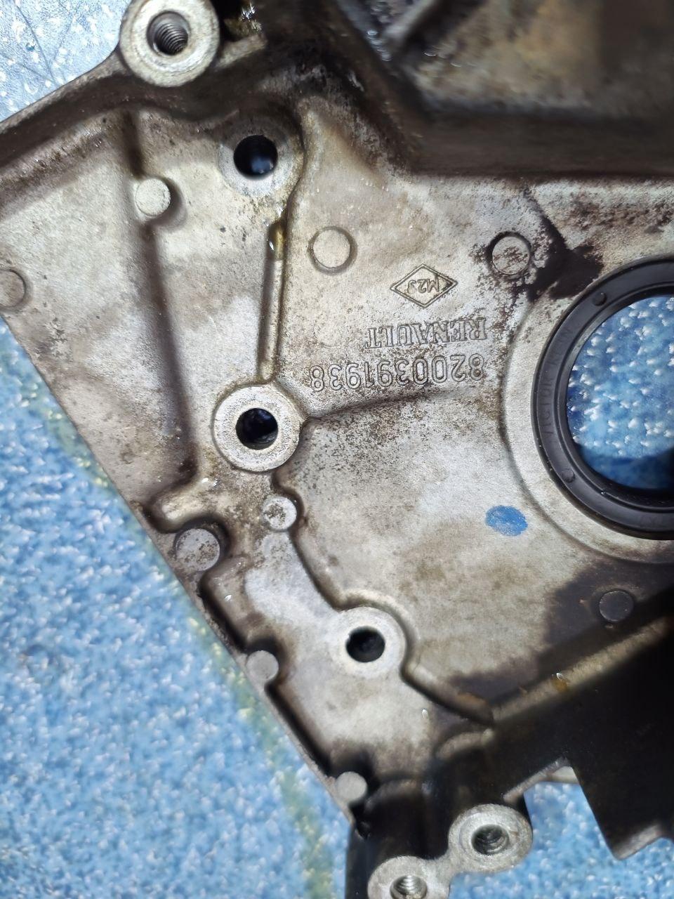 Купить 8200391938 Renault KANGOO II крышка коленвала мотора передняя 1 ...