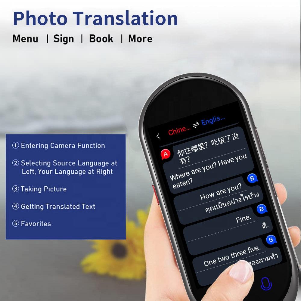 Электронный переводчик VORMOR A10 Voice Translator, ChatGPT, Голосовой ...
