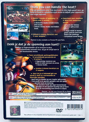 Купить Rayman M, Б/У, английская версия - диск для PlayStation 2, цена ...