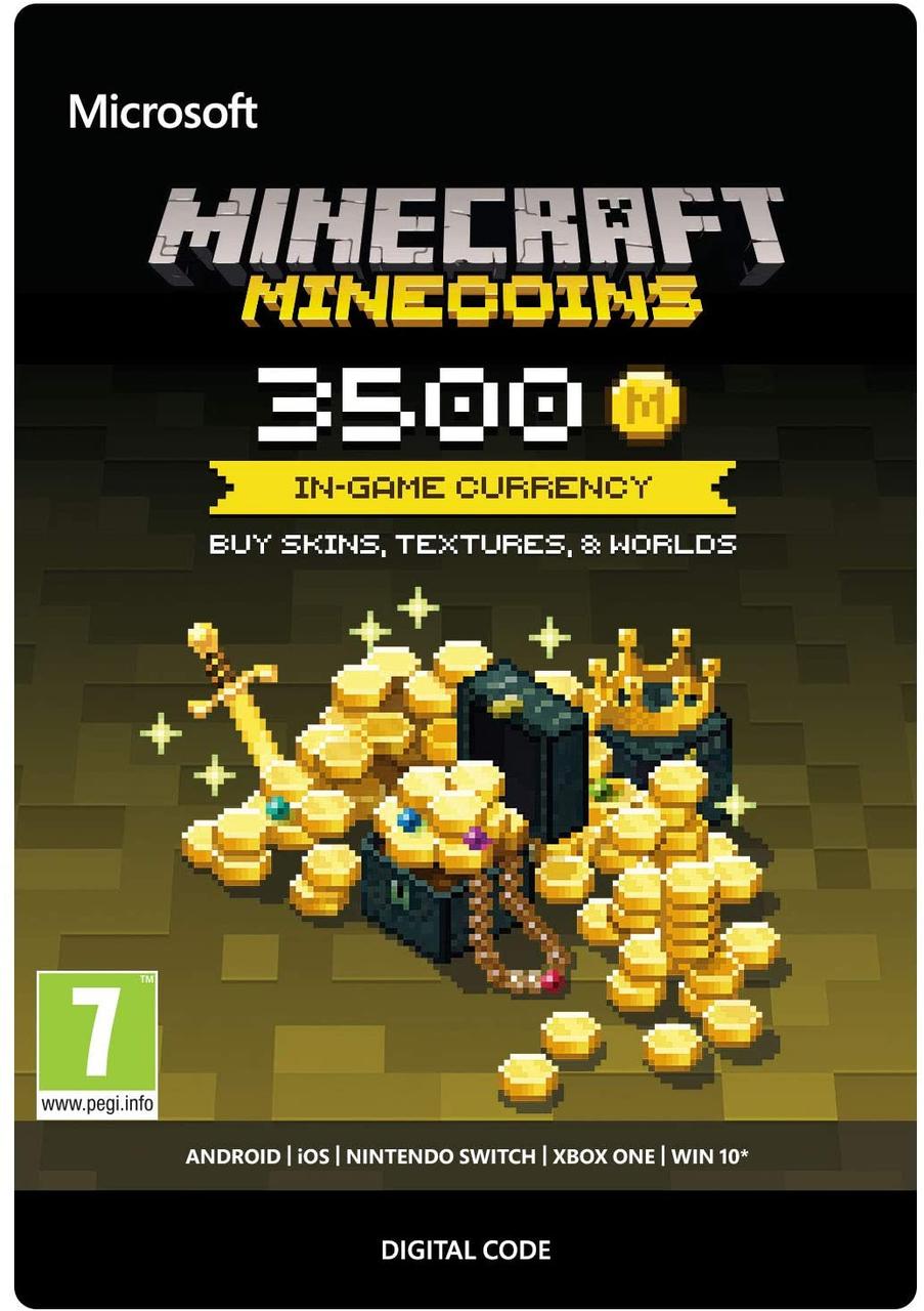 Minecraft Minecoins Pack 3500 Coins (ID#1984241844), цена: 1499 ...