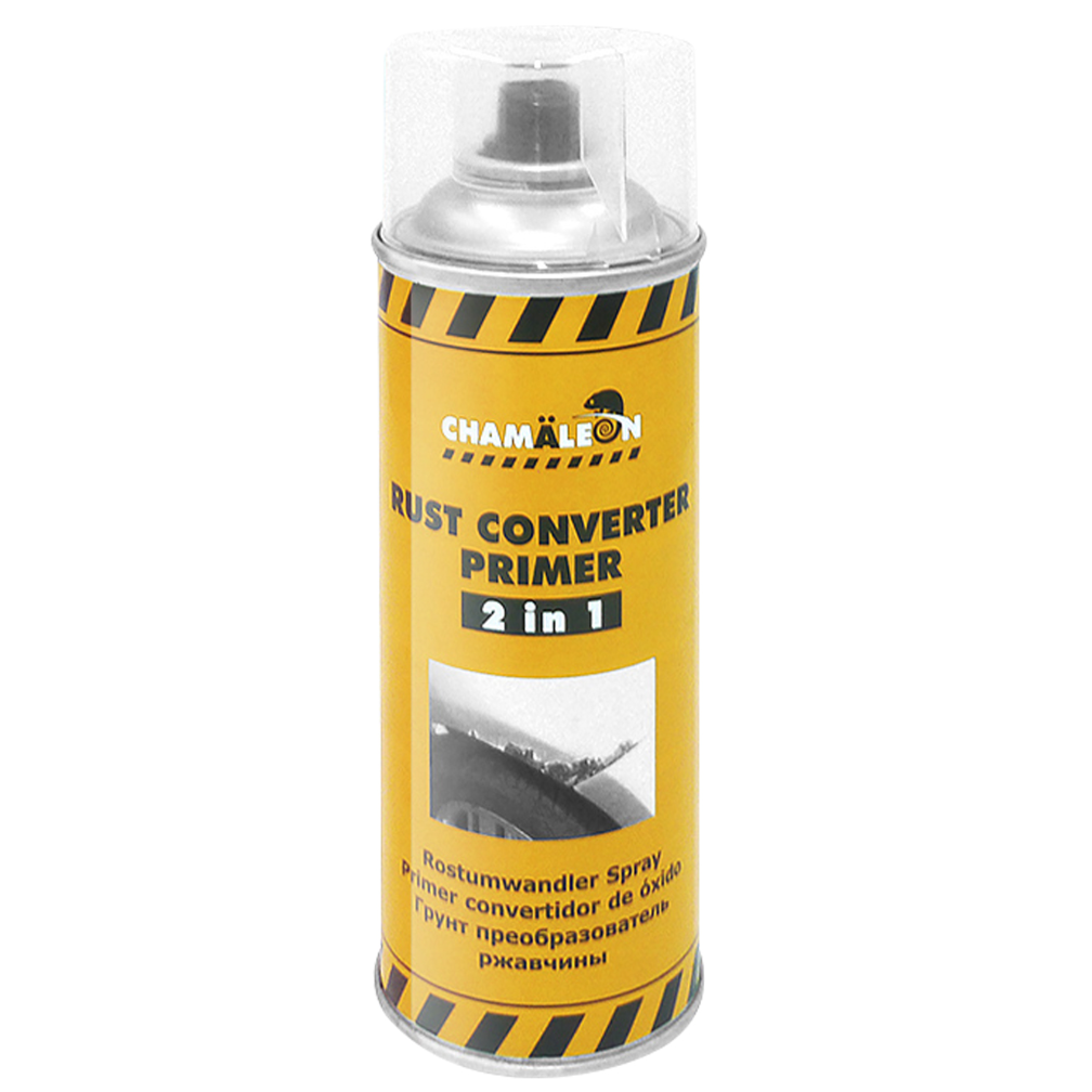 Купить Преобразователь ржавчины в грунт Chamaeleon Rust Converter Primer 400мл, цена 399 ...