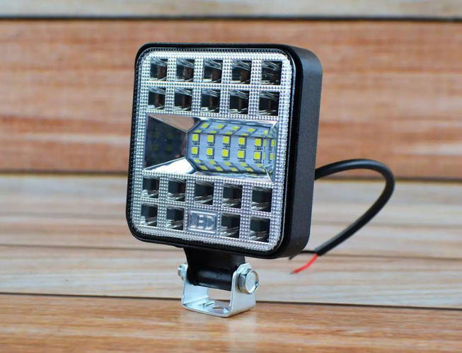 Комплект светодиодных фар 12-24V 87W 6000K (8.5х8,5х1,5см) LED (лэд ...