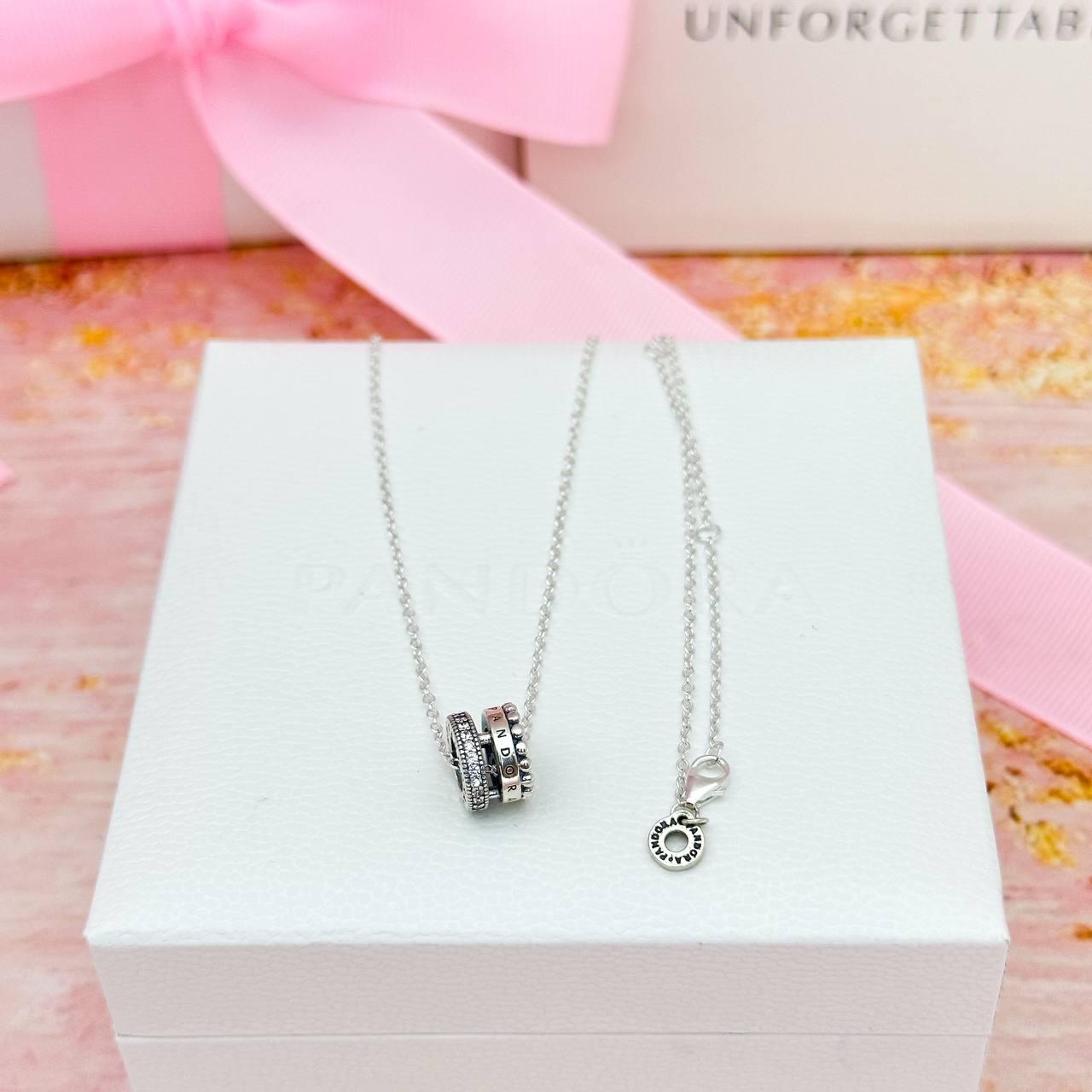 Серебряное ожерелье Pandora 392311C01 (ID#1984981080), цена: 950 ...