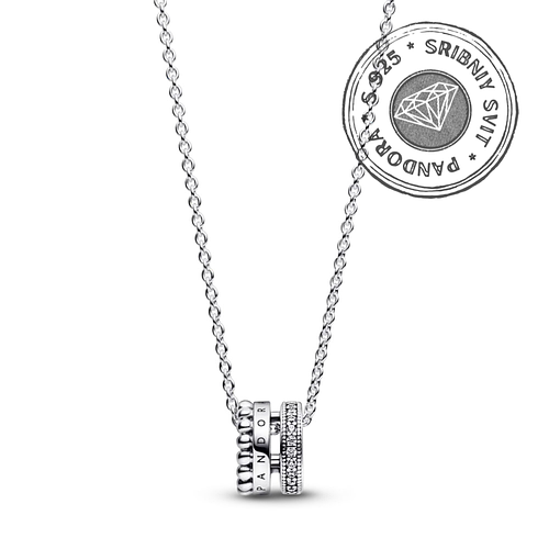 Серебряное ожерелье Pandora 392311C01 (ID#1984981080), цена: 950 ...