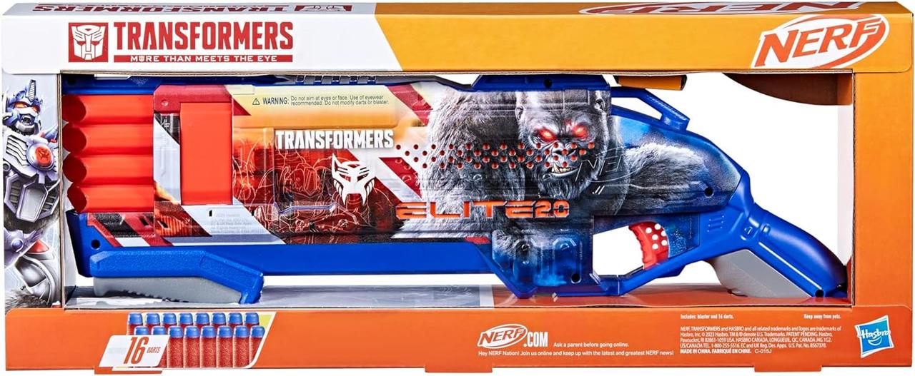 Бластер Nerf Трансформери Оптимус Праймал Nerf Transformers Optimus ...