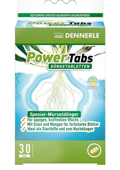 Купить Удобрение Dennerle Power Tabs, 30 шт. Удобрение для аквариумных ...