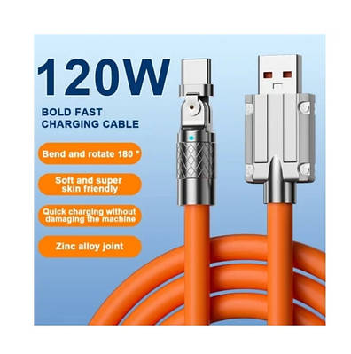 Кабель Xiaomi USB Type-C 6A 120W, 67W, 33W Жовтий 180см. Оригінал! (ID ...