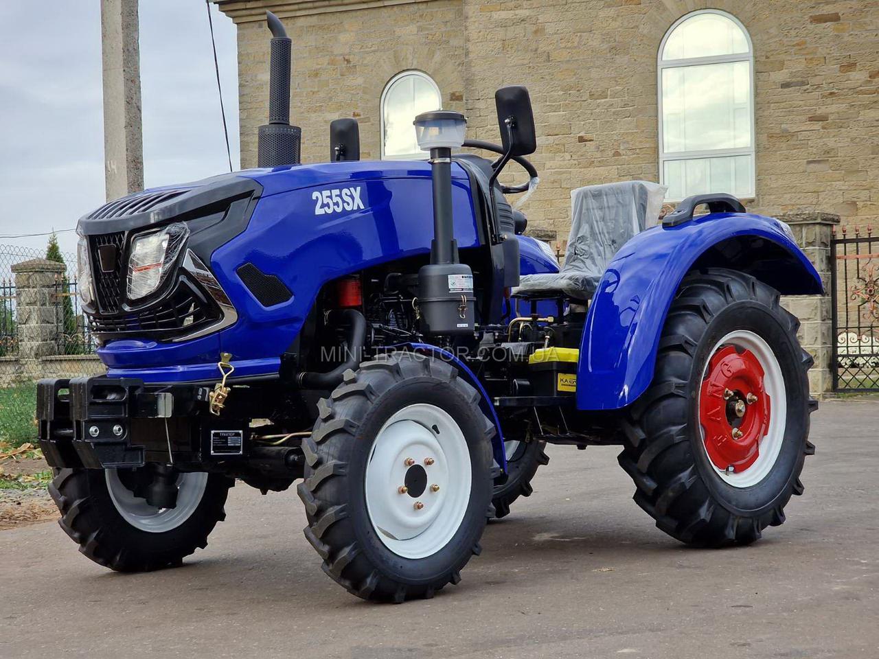 Купити Мінітрактор ТЕРРА ФОРС 255XS на двигуні КМ385, КПП 4+1х2, широкі ...