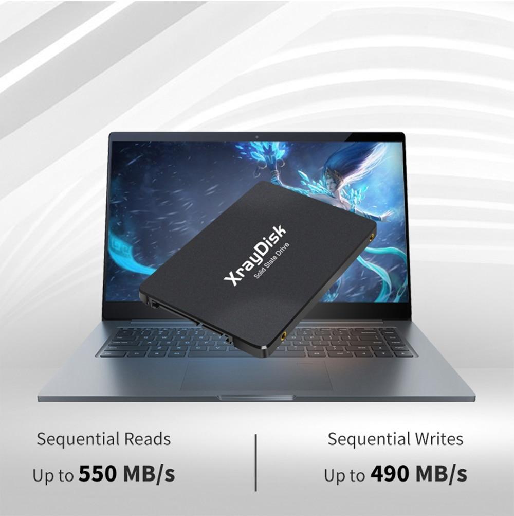 Внутренний жёсткий диск XrayDisk SSD 2,5 SATA3 1 ТБ твердотельный ссд ...