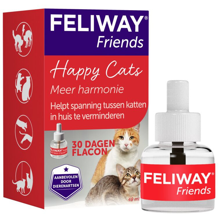 Сменный блок Ceva Feliway Friends для снятия стресса и коррекции ...
