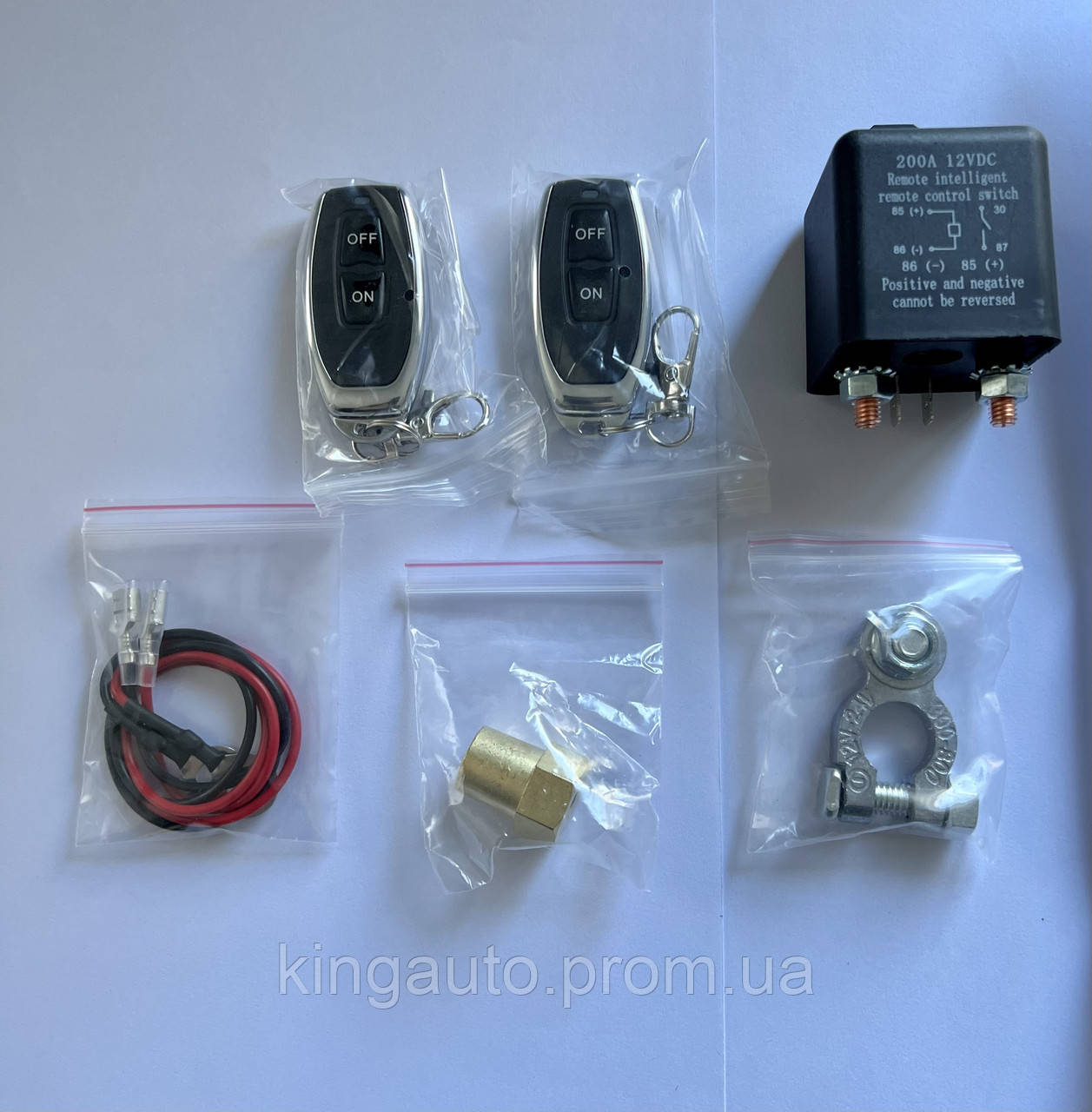Купити Авто реле 12V 200A вимикач маси з пультом, ціна 1300 ₴ - Prom.ua ...