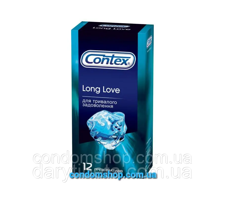 Презервативы Contex Long Love, пролонгуючі для тривалого задоволення с ...