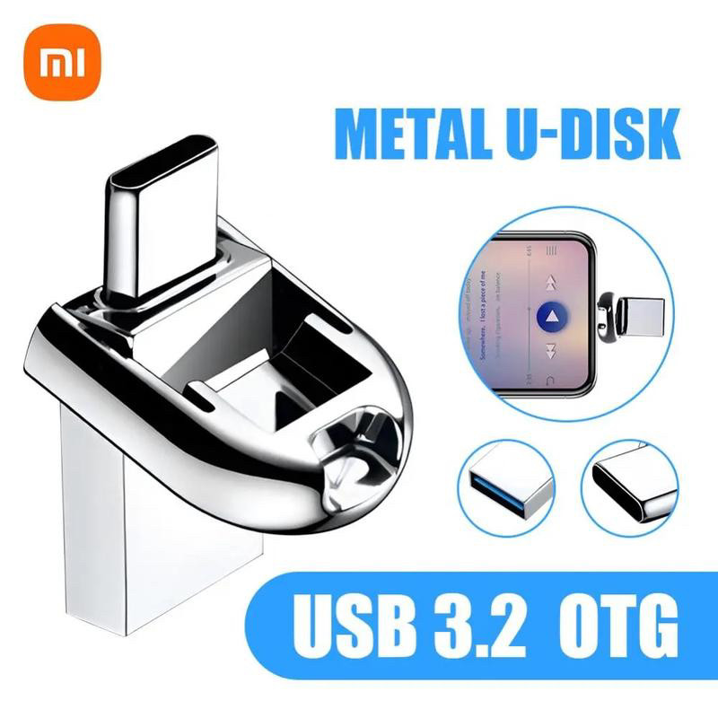 2 в 1 Usb Typc 3 1 накопичувач Xiaomi флешка 2 Tb Otg U диск Id 1703305657 цена 840