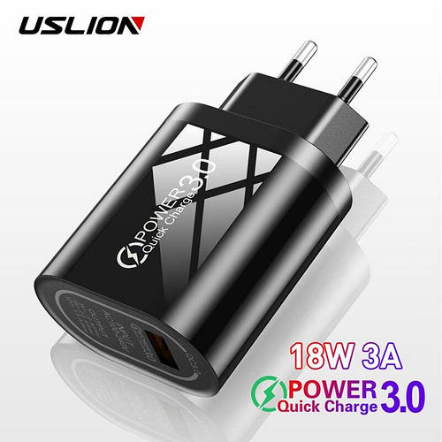 Зарядный блок 18W 3A (Черный, 1 USB) (ID#1987001225), цена: 149 ₴, купить на Prom.ua