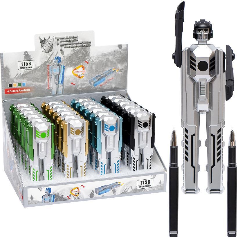 Ручка гелевая "Робот" синяя (ID#1987171594), цена: 83.90 ₴, купить на ...