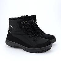30/23 Черные женские зимние термоботинки на шнуровке Softshell ...