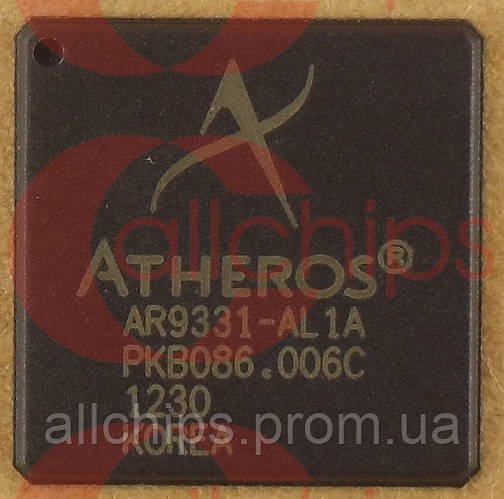 Процессор WiFi роутера Atheros AR9331-AL1A QFN (ID#72366129), цена: 262.03 ₴, купить на Prom.ua