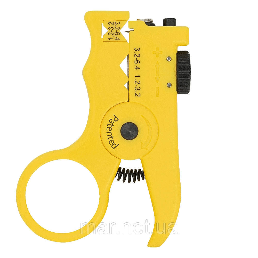 Стріпер для зняття оболонки з оптичного кабелю Ø1.2~Ø3.2мм/Ø3.2~Ø6.4мм ...