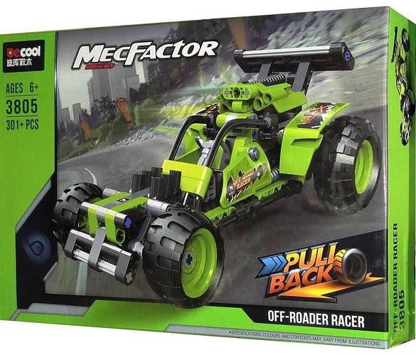 Купити Конструктор Гоночний болід DECOOL MecFactor 3805 Гоночний болід DECOOL MecFactor 3805 KBK ...