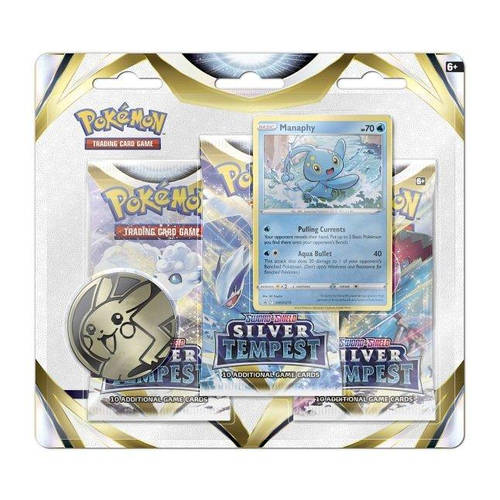 Покемон Бустер Pokémon TCG: Sword & Shield-Silver Tempest 3 Booster ...