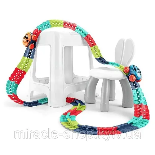 Гибкий автомобильный трек трасса с транспортным средством, Smiki ...