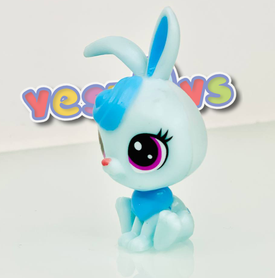 Littlest Pet Shop BUNNY - Фігурка Літл Пет Шоп Зайчик білий і блакитний ...