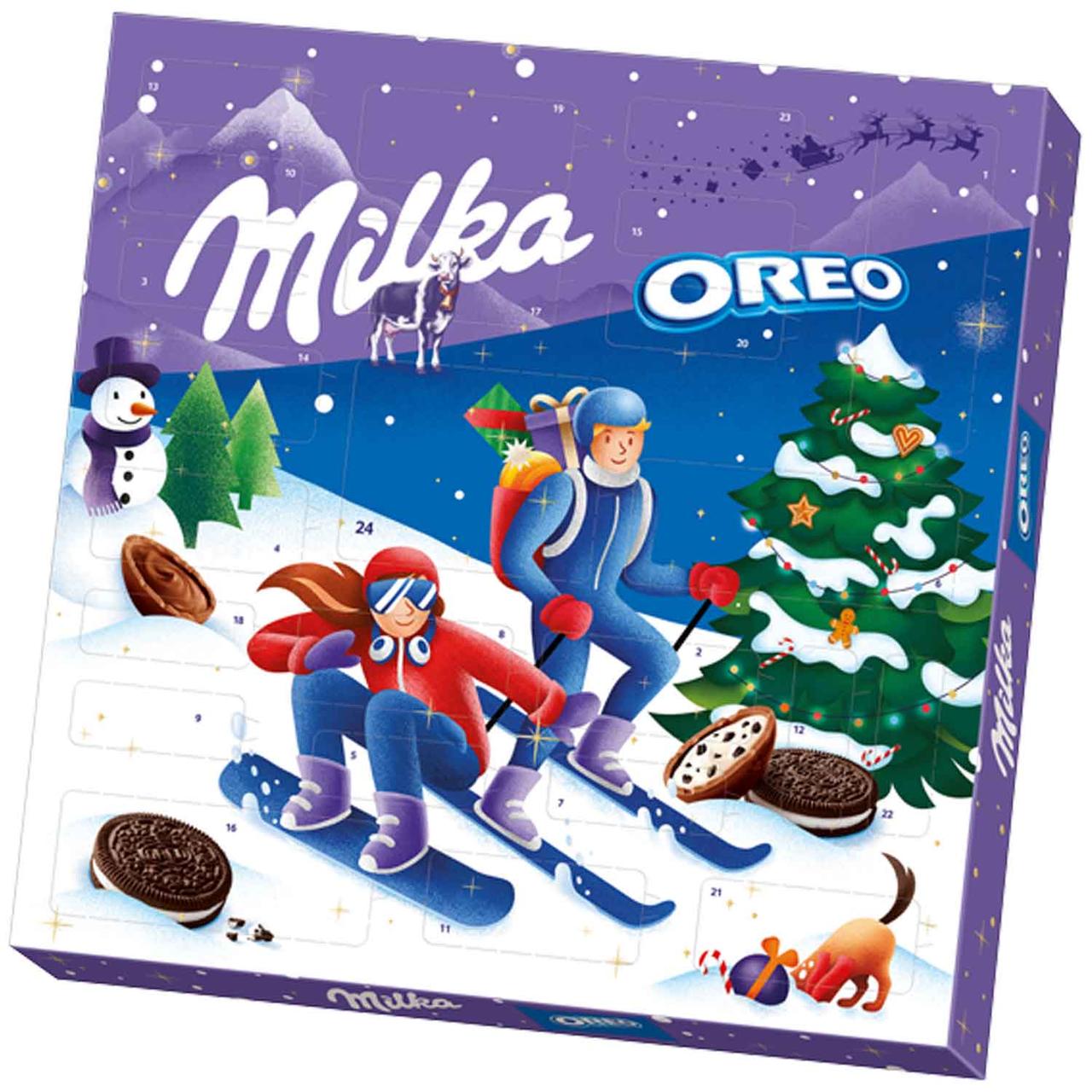 Купить Адвент Календарь Milka Oreo Advent Calendar 286g подарки "Sweet ...