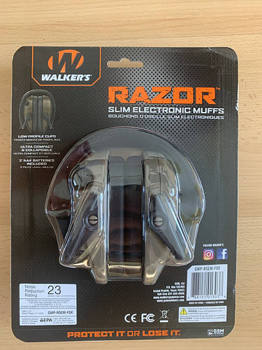 Walker's Razor Slim Активні Тактичні Навушники для стрільби - FDE ...