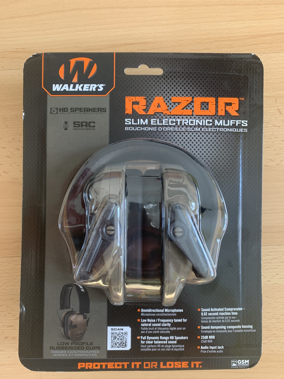 Walker's Razor Slim Активні Тактичні Навушники для стрільби - FDE ...