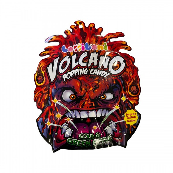 Цукерки Volcano Popping Candy Cola & Green Apple 18 g (ID#1989178875 ...