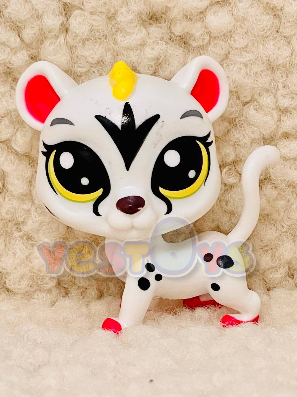 Littlest Pet Shop SAVANNAH Фігурка Літл Пет Шоп Білий Гепард Маленький ...