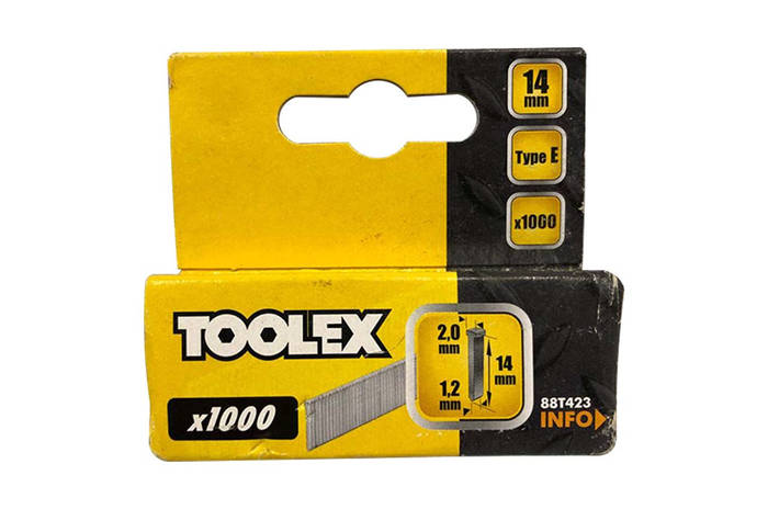 Купить Гвоздь Toolex - 14мм 1 шт., цена 19 ₴ — Prom.ua (ID#1989451118)