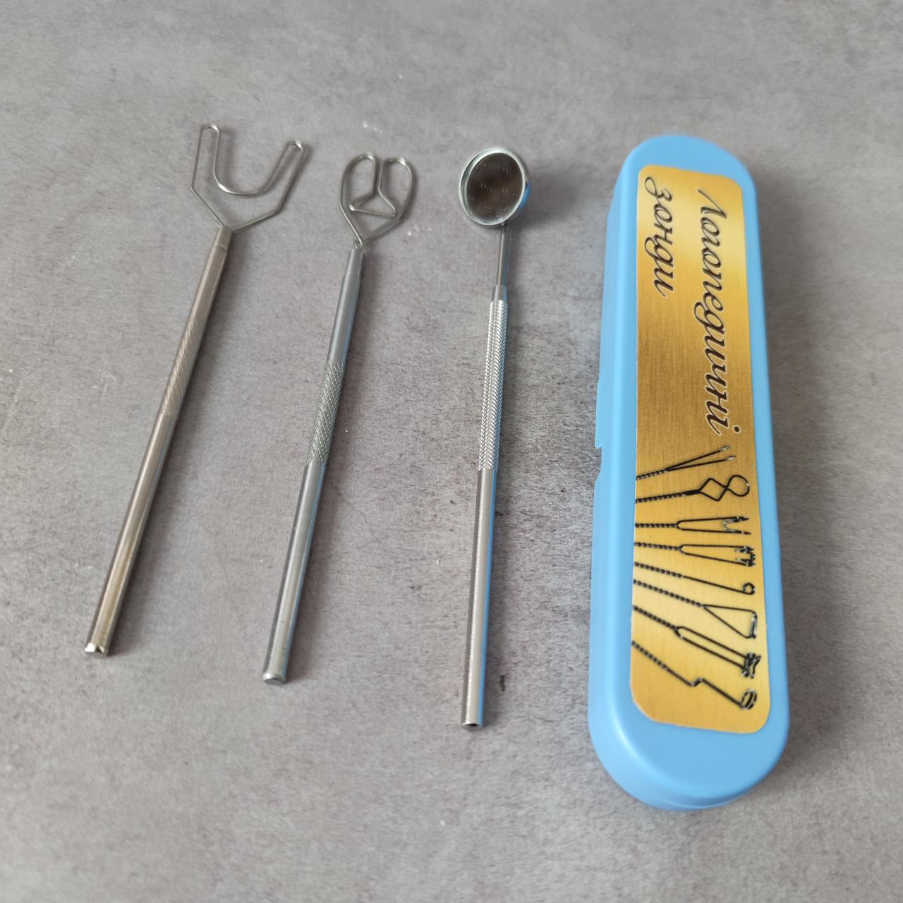 Зонди логопедичні Набір з металевими ручками в пеналі від Світ стендів 1989828654