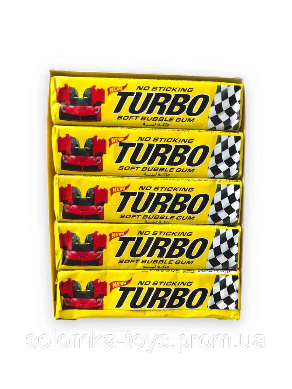 TURBO Жевательная резинка, жвачка ТУРБО СТИК 20 шт (400 г) (ID ...