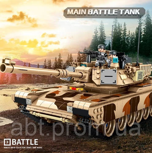 Купити Конструктор Panlos brick - Танк США М1А2 Абрамс. Лего, Lego ...