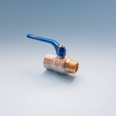 Кран шаровый латунный муфтовый для воды FIV Perfecta DN 25 PN 30 ВВ ...