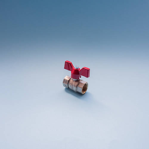 Кран кульовий латунний для води FIV Perfecta Ду 15 В/В (метелик), ціна ...