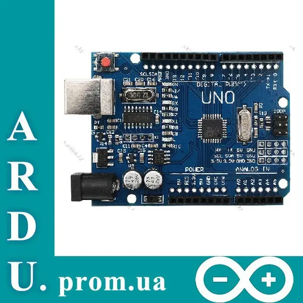 Arduino Uno R3 Atmega328 Ch340g [ F 7] продажа цена в Запорожье