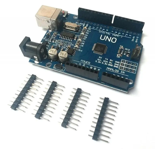 Arduino UNO R3 (ATmega328 + CH340G) [#F-7] (ID#1990862828), цена: 165 ...